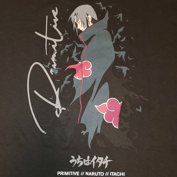 Primitive | Shirts | Primitive X Naruto Itachi Uchiha Tshirt | Poshmark